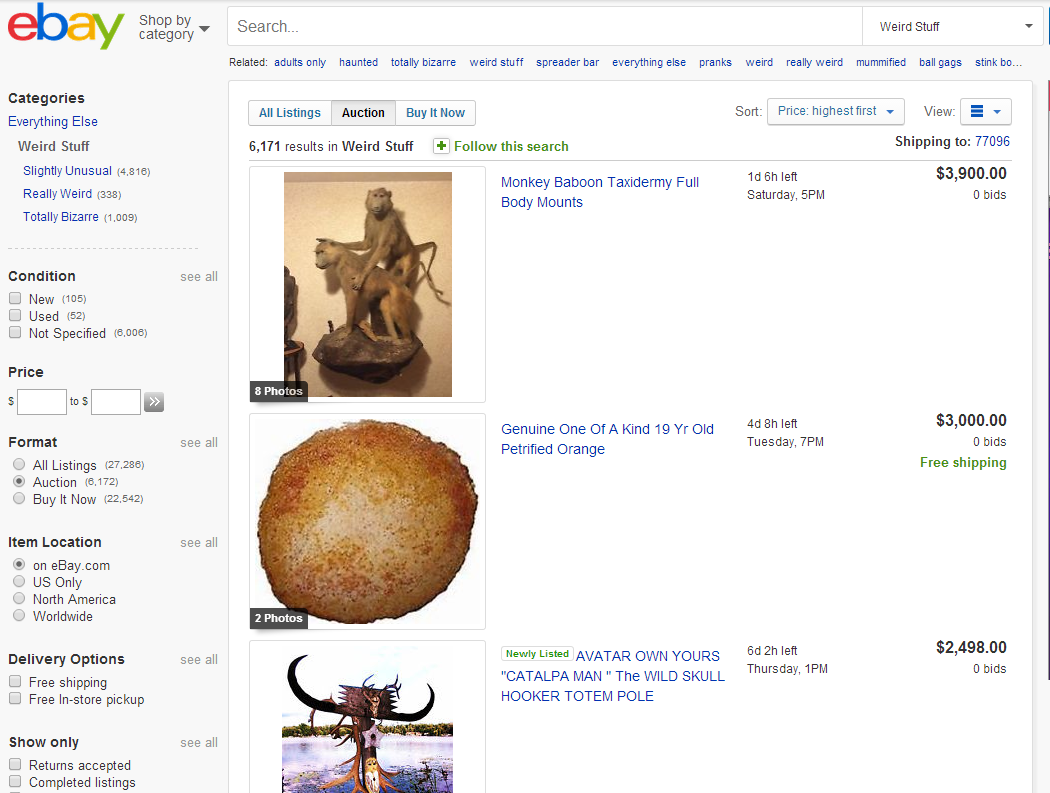 4 Unique eBay Entrepreneurs and the Items they Sold The uShip Blog