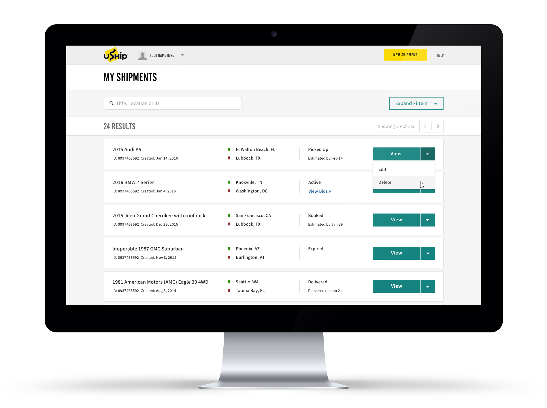 Managing Multiple Shipments Easily
