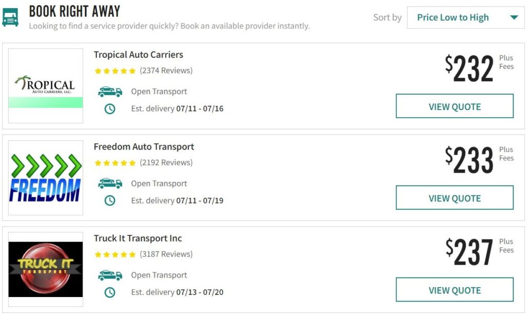 Car Shipping: How It Works | Step-by-Step Guide | uShip